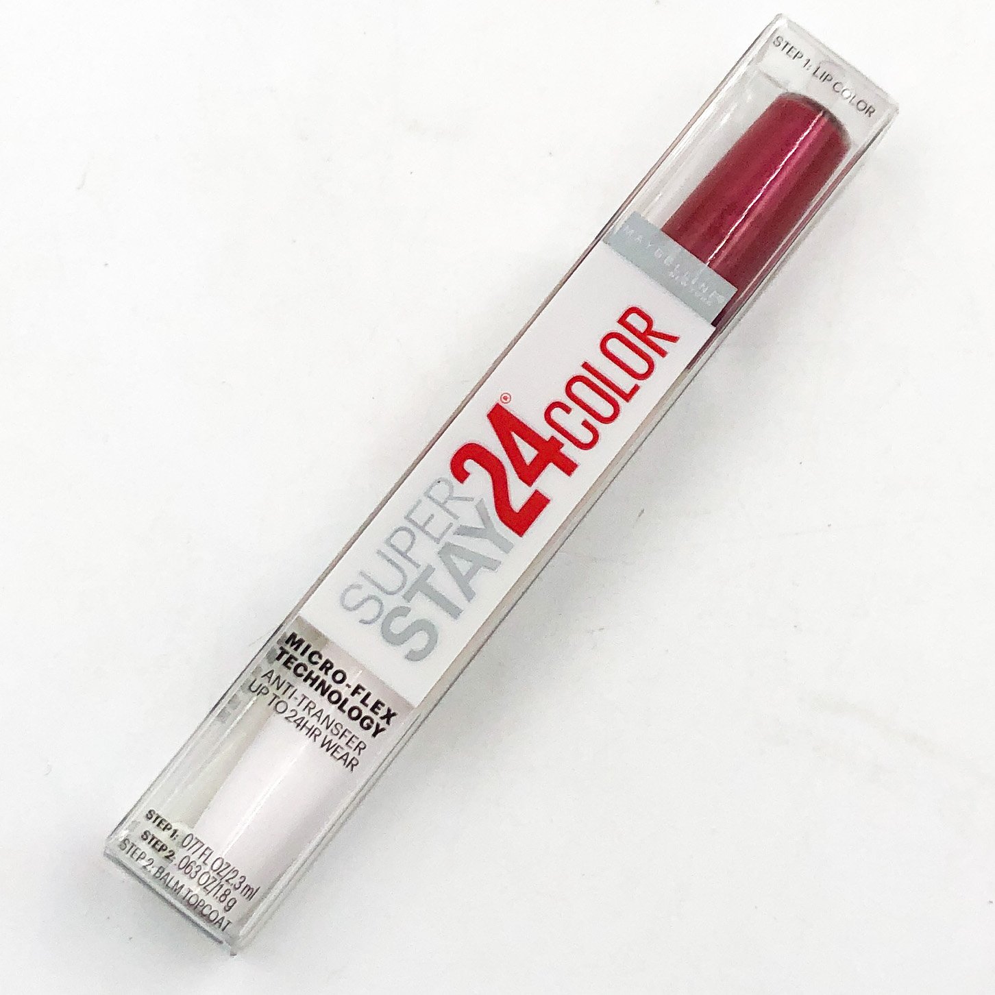 Maybelline Superstay 24 2-Step Lip Color 010 Reliable Raspberry