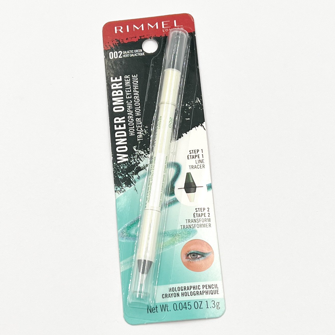 Rimmel Wonder Ombre Holographic Effect Eyeliner 002 Galactic Green