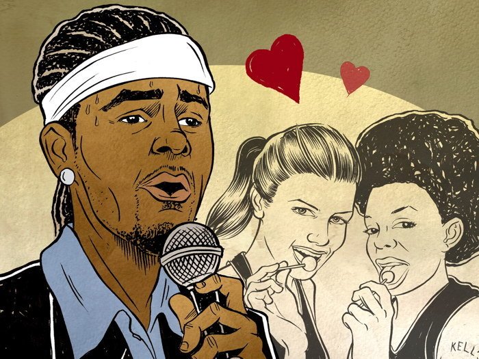 R Kelly Art Hip Hop R B Music 32x24 Print Poster