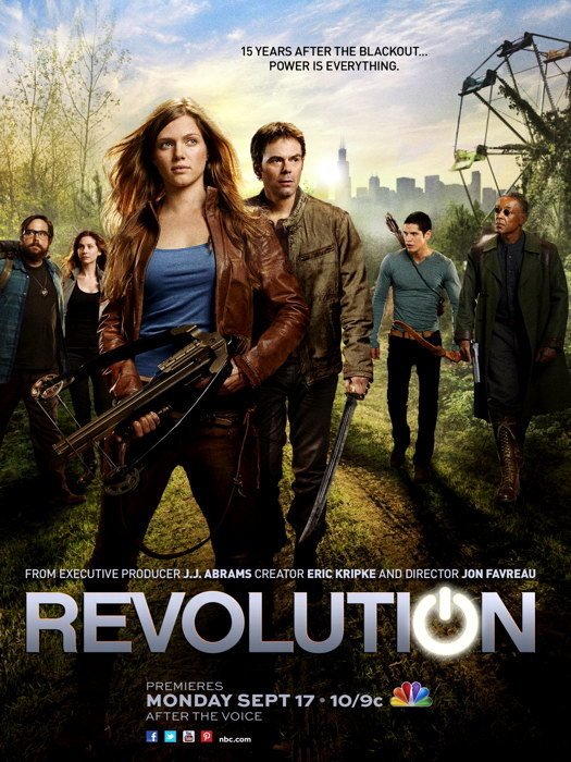 Revolution Cast Characters TV Series 32x24 Print Poster
