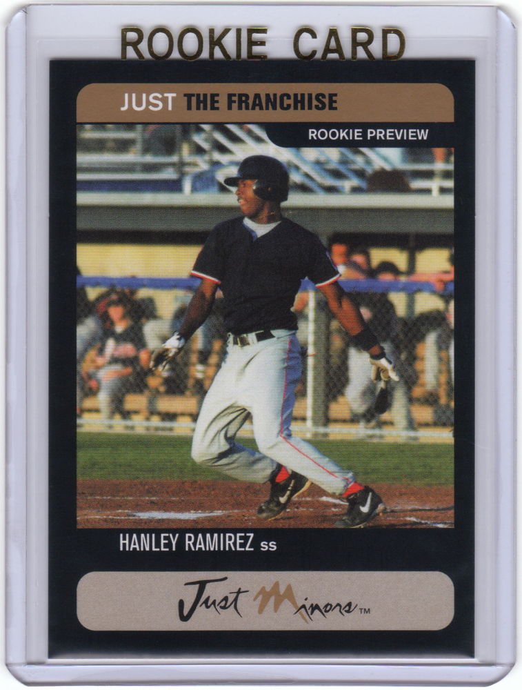 PROMO~RC~HANLEY RAMIREZ 2002 Just the Franchise Prototypes Black ROOKIE ...
