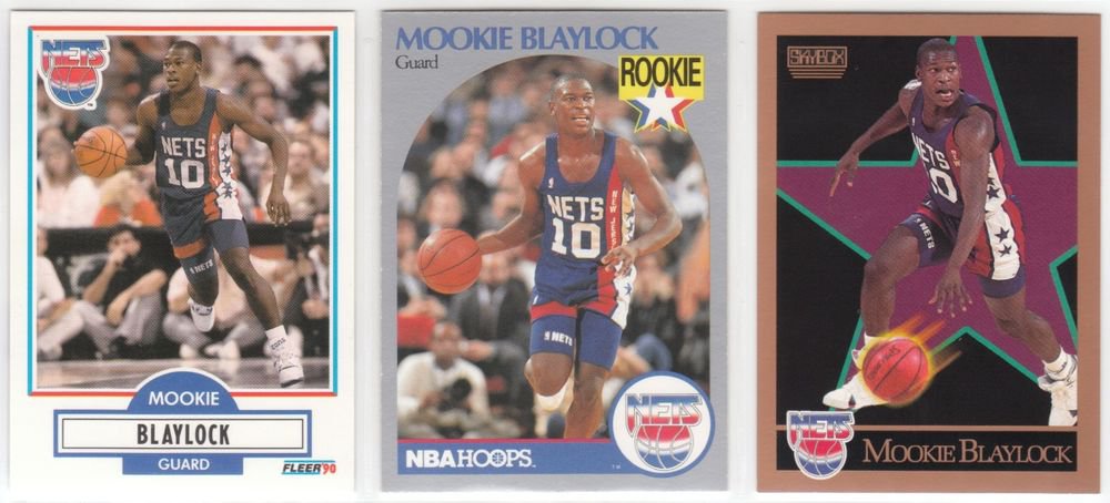 3x RC~MOOKIE BLAYLOCK 1990-91_ROOKIE CARD LOT~90~PEARL JAM~EDDIE VEDDER ...