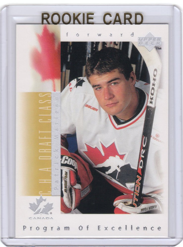 RC~PATRICK MARLEAU 1996-97 Upper Deck ROOKIE CARD~96~ALL-STAR~SAN JOSE ...