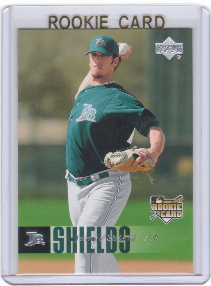 RC~JAMES SHIELDS 2006 Upper Deck ROOKIE CARD~'06~ALL-STAR~AS~SAN DIEGO ...