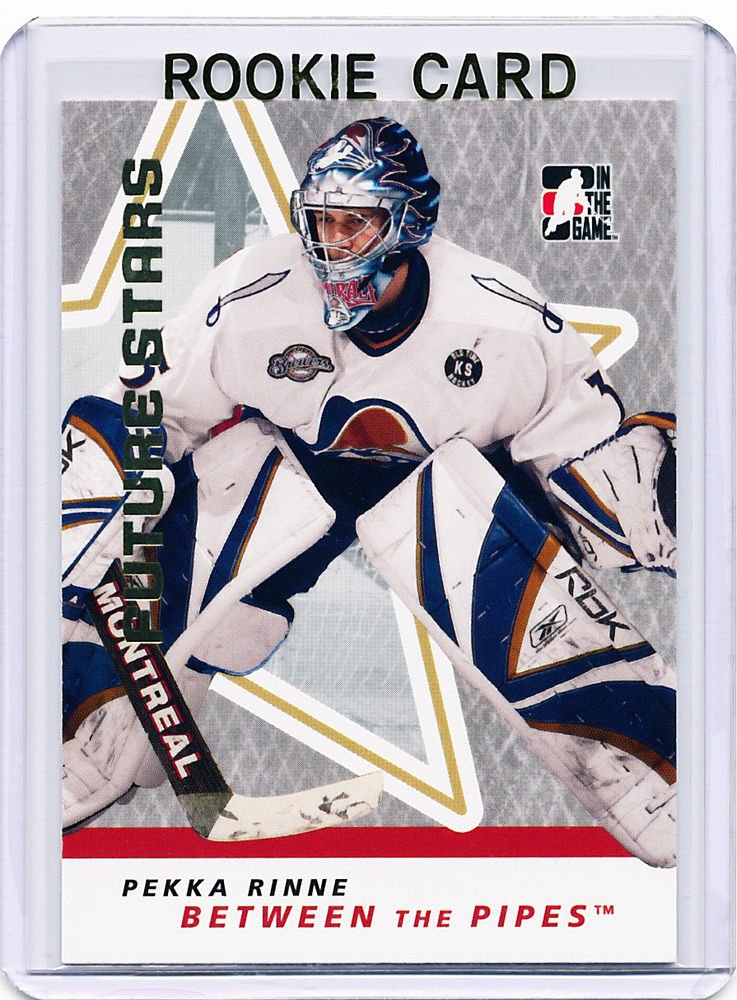 RC~PEKKA RINNE 2006-07 Between The Pipes ROOKIE CARD~'06~ALL-STAR~NSH ...