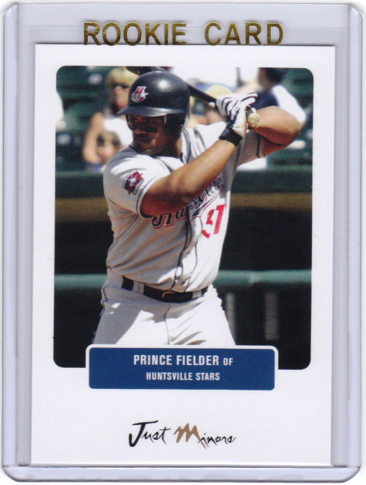 LP~RC~PRINCE FIELDER 2004 Just Prospects ROOKIE CARD~'04~ALL-STAR~TEXAS ...