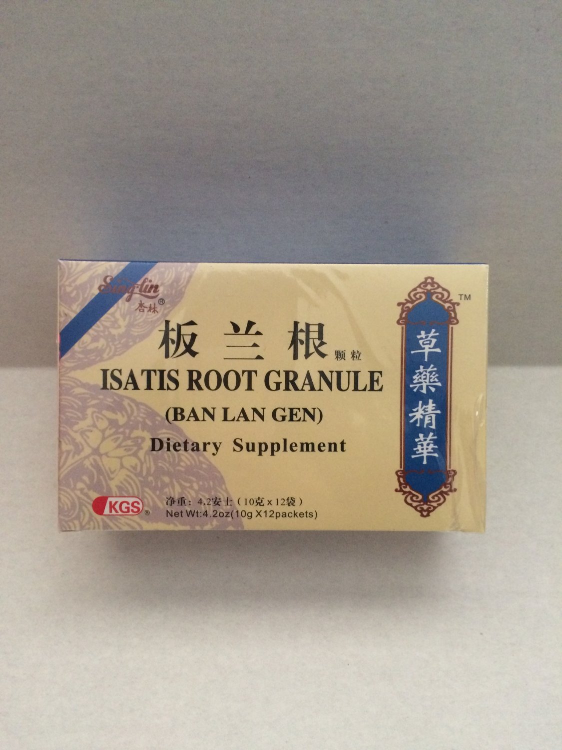 Isatis Root Ban Lan Gen Granule Instant Herbal Tea 36 Packets