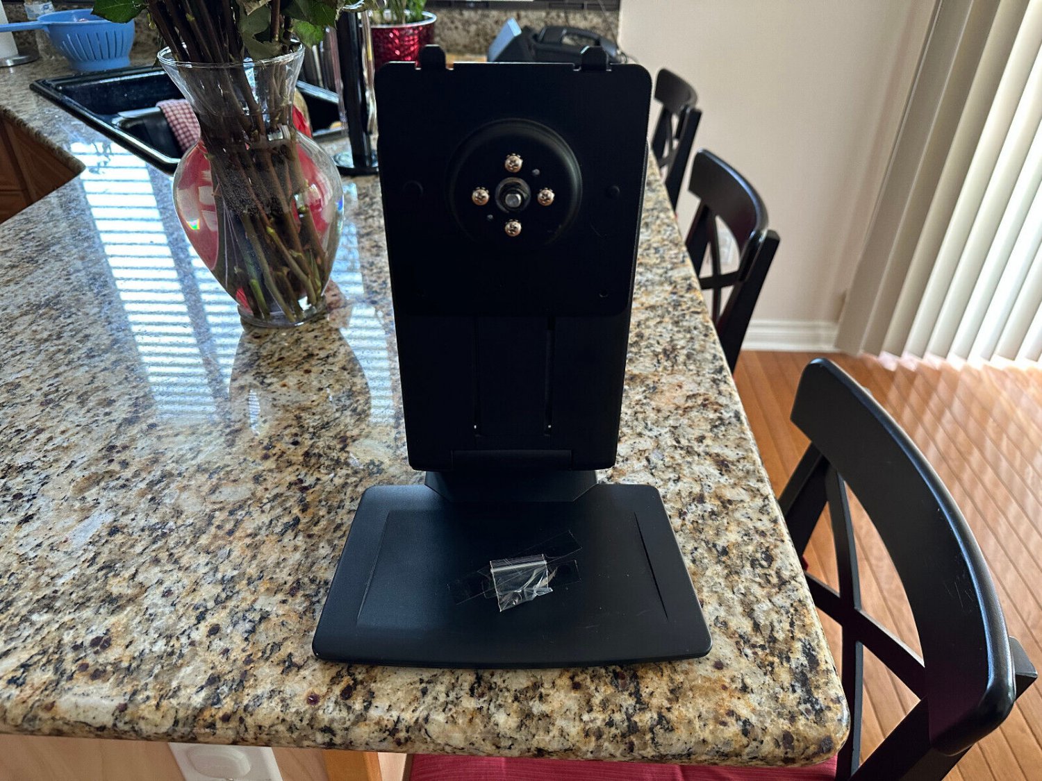 HP LA2306x Black Monitor Stand LA2006x LA22006x 20" 22" 23" + Screws