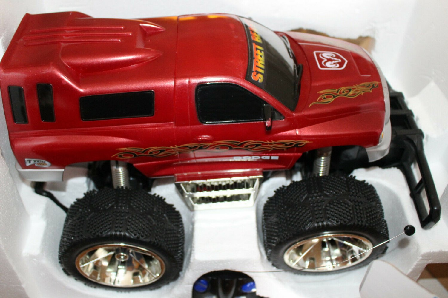 Tyco R/C Dodge Ram Street Beast with Battery Pack and Quick Charger ...