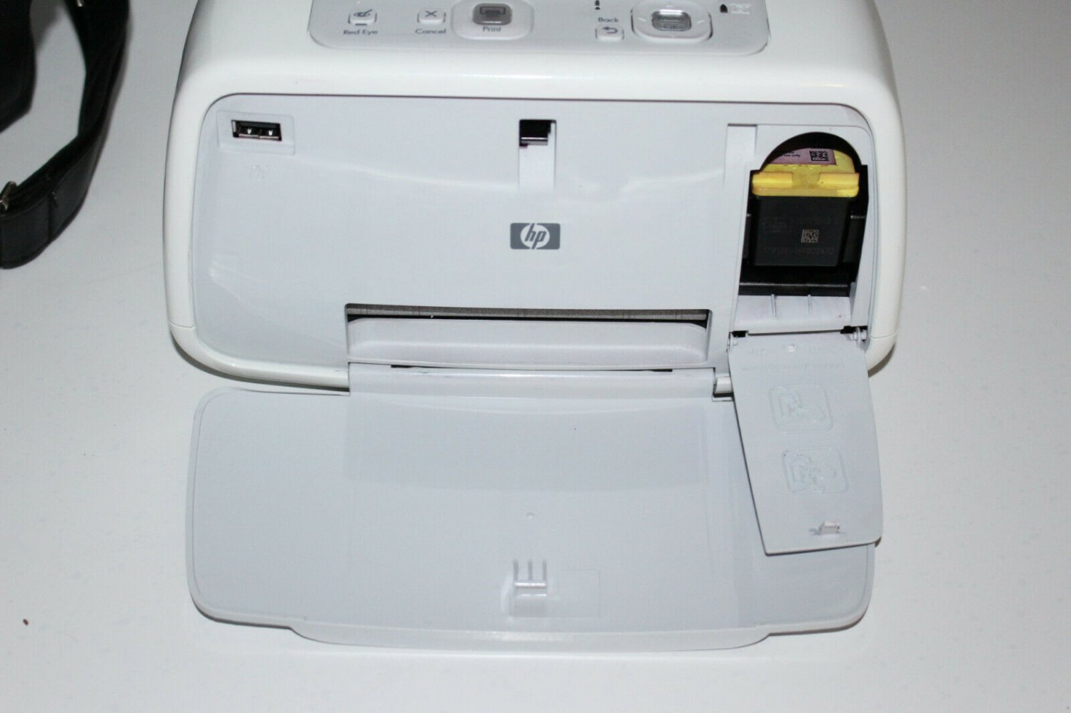 HP Photosmart A440 Digital Photo Printer w Carrying Case Power Cord and ...
