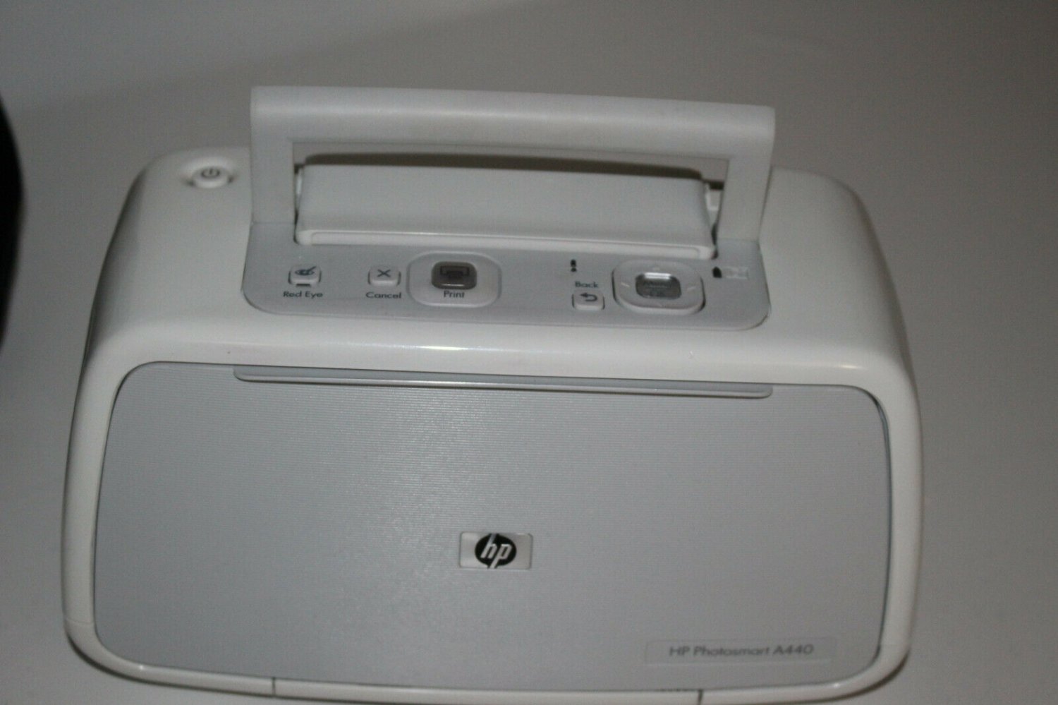HP Photosmart A440 Digital Photo Printer w Carrying Case Power Cord and ...