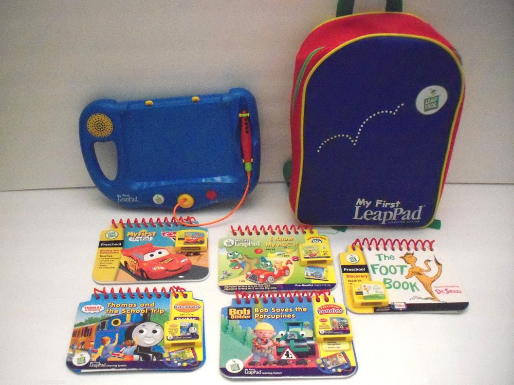 LOT Leap Frog My First LeapPad Learning System AND 5 Preschool Games ...
