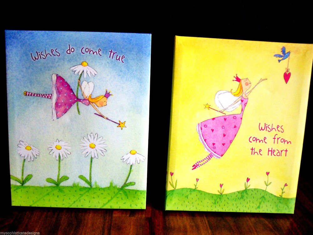 Felicity Wishes Emma Thomson Printed Paint Wall Art 14x11