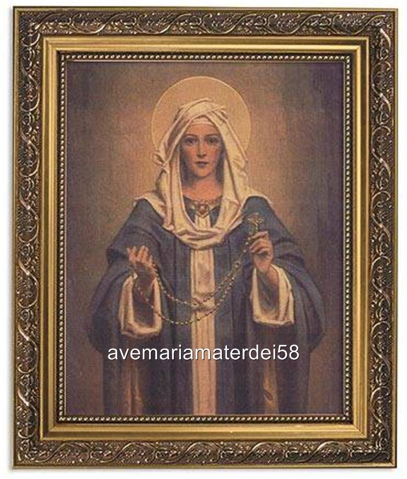Mary of Rosary C. Bosseron Chambers 8" x 10" Print 11" x 14" Frame ...