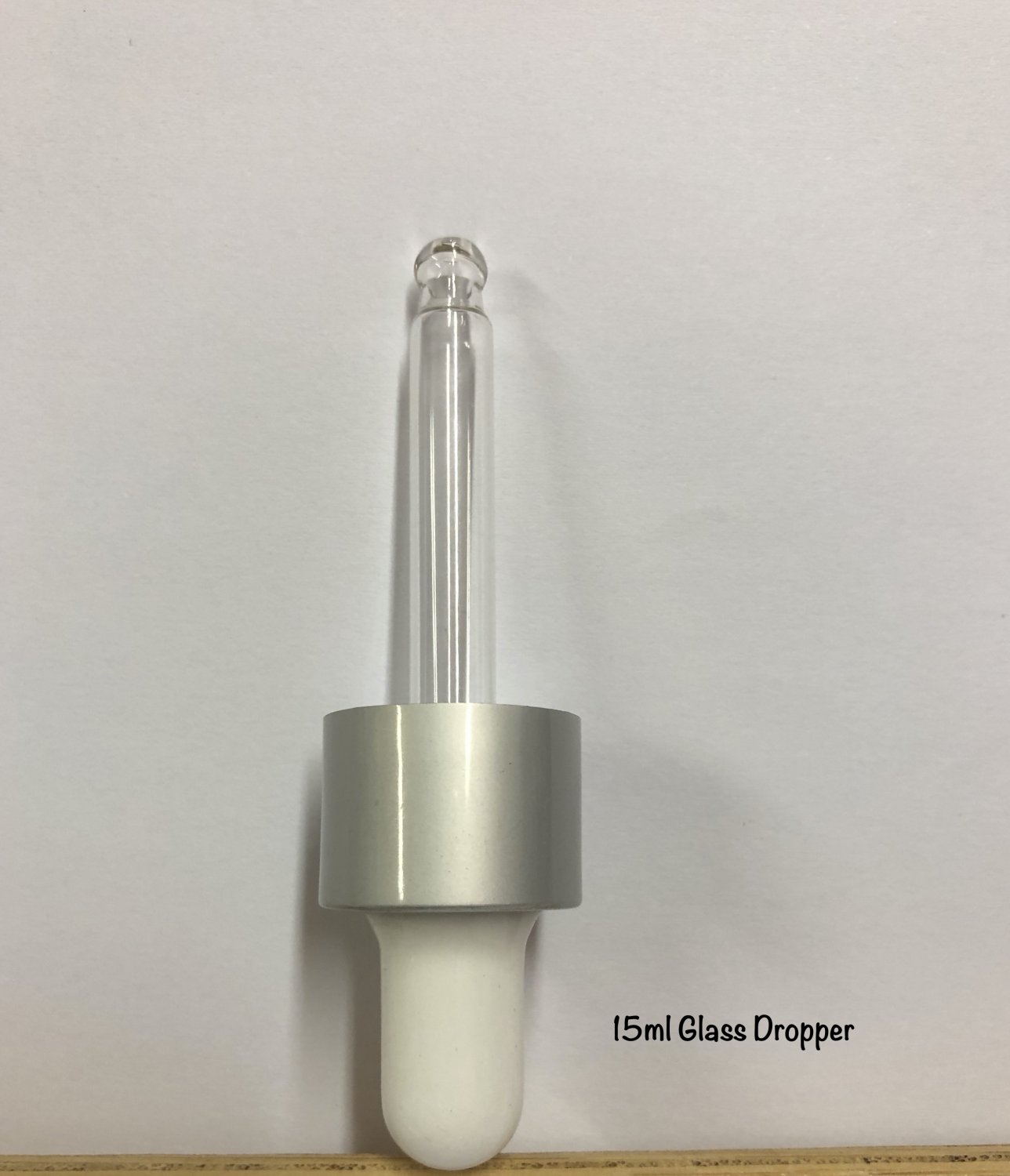 15ml Glass Dropper Aluminium Lid