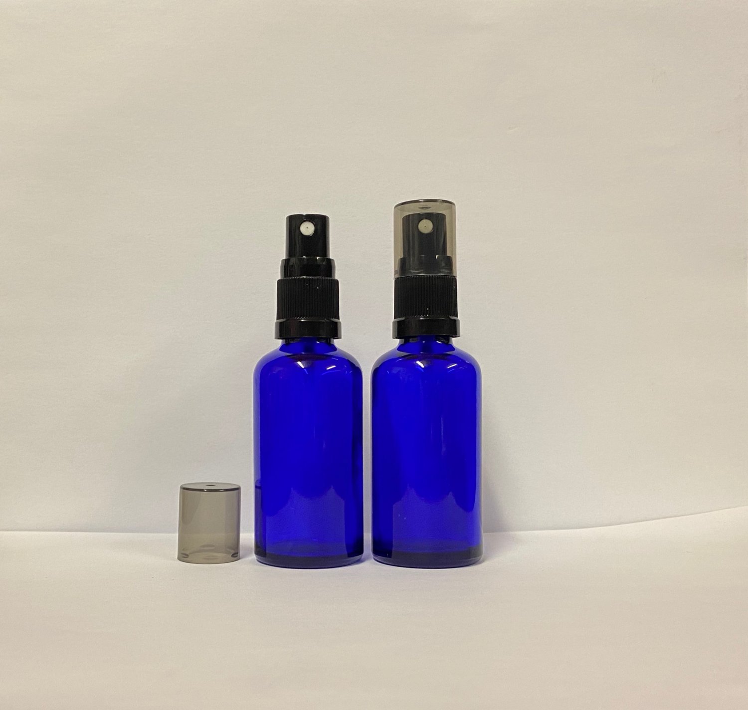 50ml Blue Glass Spray Bottle
