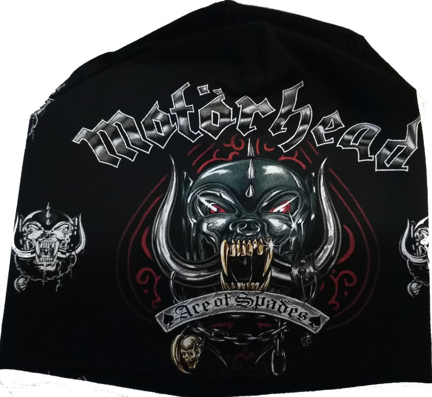 MOTORHEAD Beanie Hat Heavy Metal Rock Band Snow Winter Ski Bikers Cap