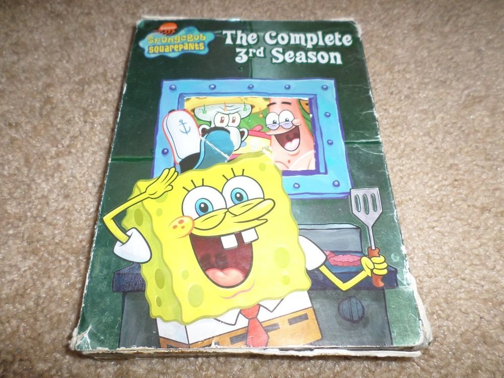 Spongebob Squarepants - The Complete 3rd Season (DVD, 2005, 3-Disc Set)