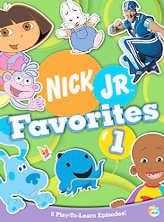 Nick Jr Favorites Vol 1 Dvd 2005 Dora Blue Clues Max Ruby