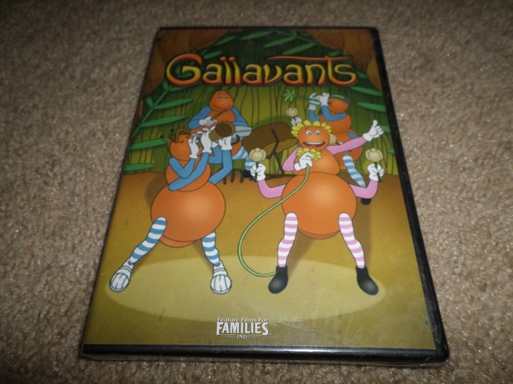 GALLAVANTS FAMILIES CARTOON MOVIE DVD BRAND NEW