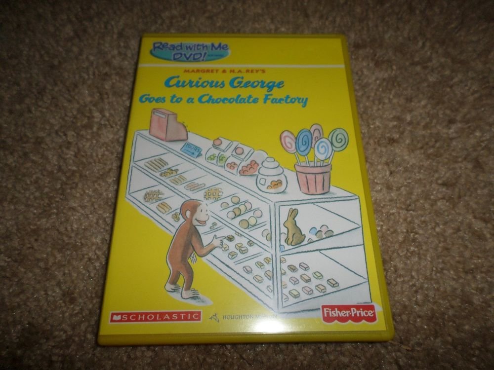 CURIOUS GEORGE GOES TO A CHOCOLATE FACTORY READ WITH ME DVD