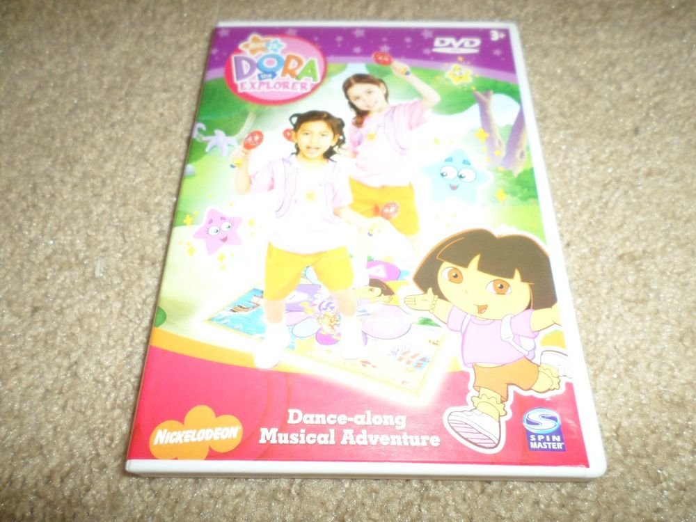 DORA THE EXPLORER DANCE ALONG MUSICAL ADVENTURE DVD