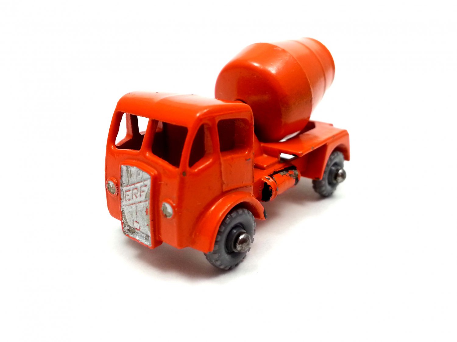 Lesney Matchbox - ERF Cement Mixer - 26a Orange GPW - Vintage 50s ...