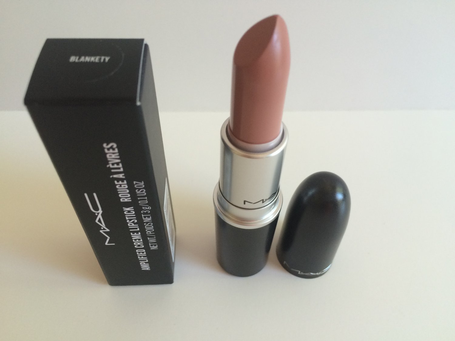 MAC Amplified Creme Lipstick - Blankety (BNIB) Free USA Shipping