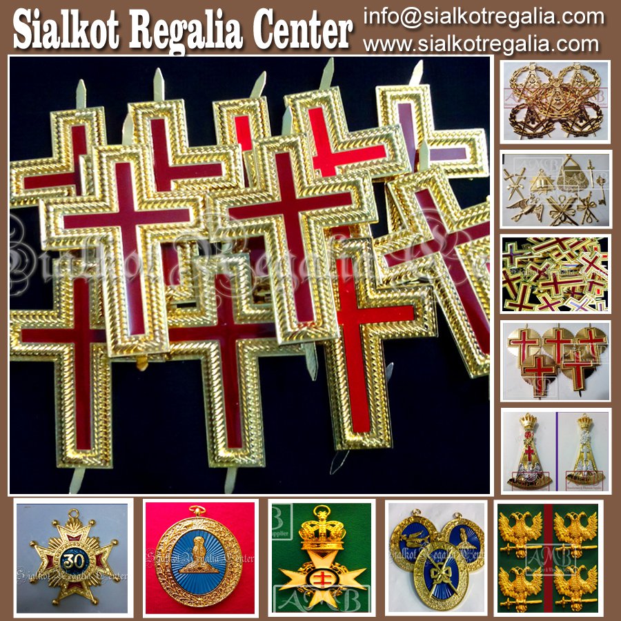 masonic Knight Templar jewel