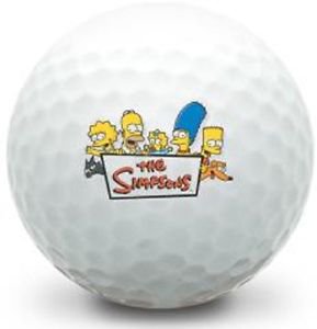 (36) 3 Dozen (The Simpsons Logo) Pinnacle Mix Near MINT AAAA Golf Balls