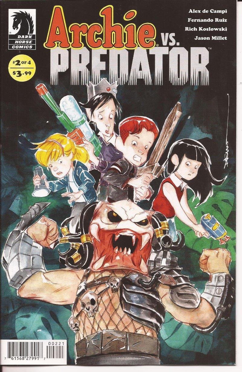 Dark Horse Archie vs. Predator #2 Nguyen Variant Cover VF/NM Hot ...