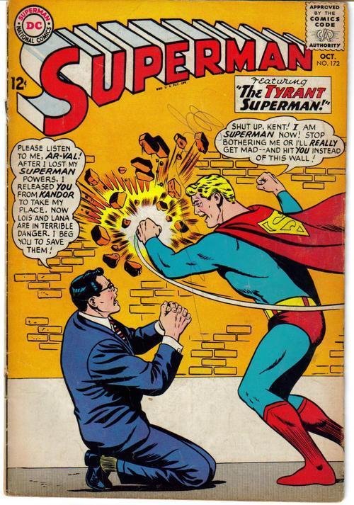DC Superman #172 Tyrant Clark Kent Lois Lane Metropolis Perry White ...