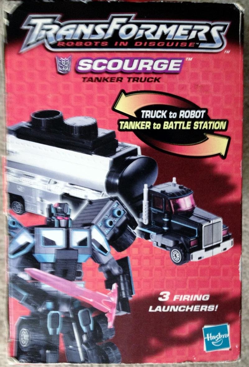 Hasbro Transformers Scourge Tanker Truck MIB Truck To Tanker To Battle ...