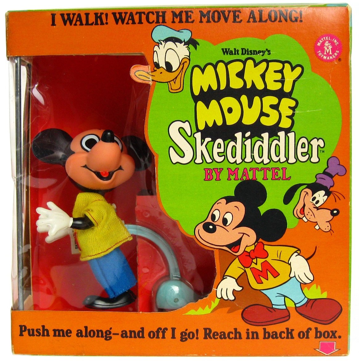 Vintage 1968 Mattel Liddle Kiddles Mickey Mouse Skediddler Skediddle ...