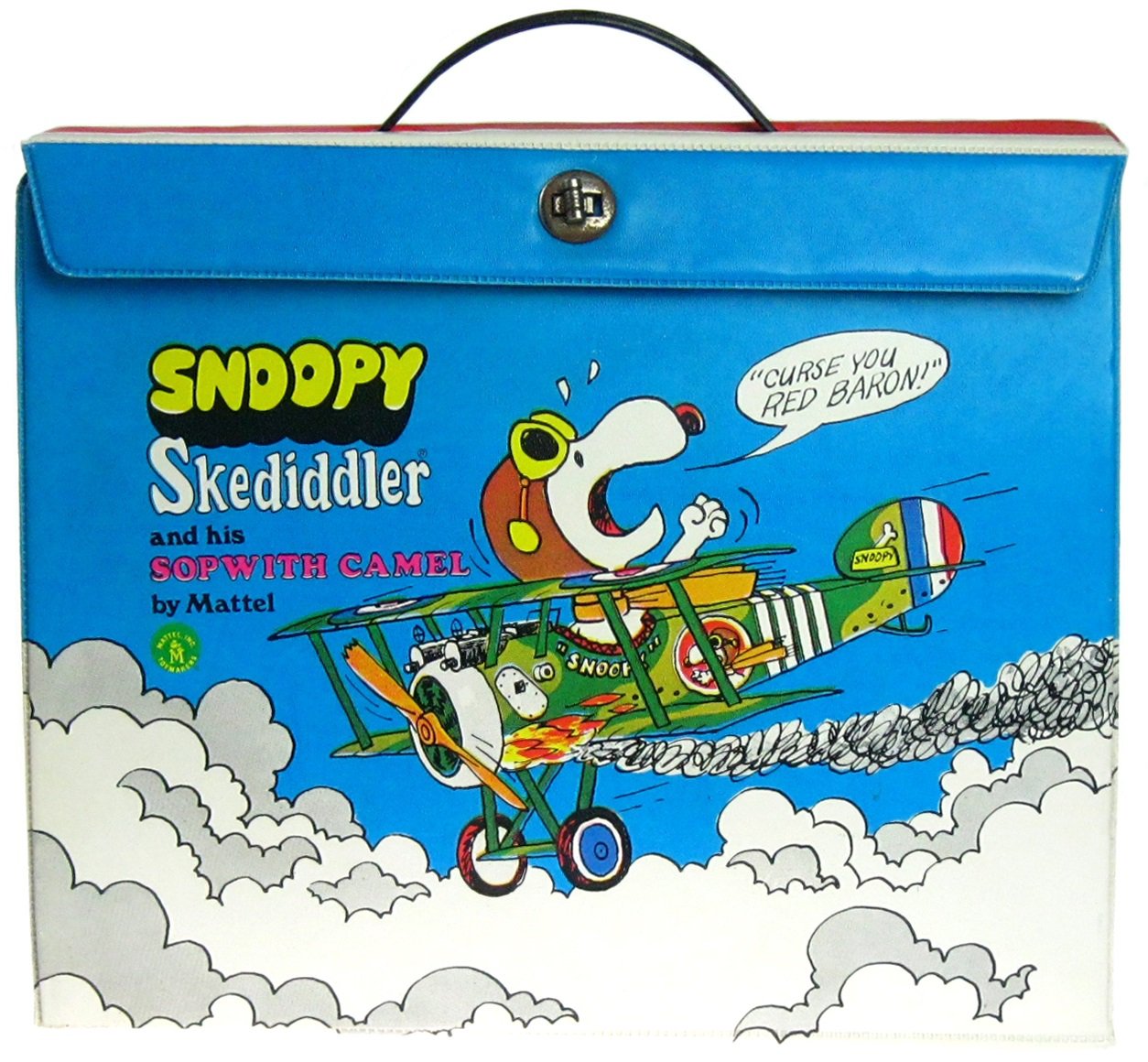 Vintage 1969 Mattel Liddle Kiddles Peanuts Snoopy Red Baron Biplane ...