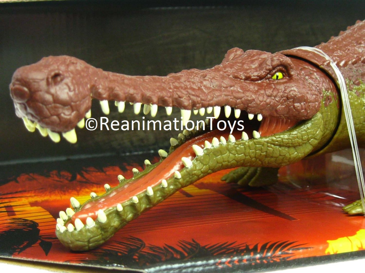 Jurassic World Park Primal Attack Massive Biter Sarcosuchus Alligator ...