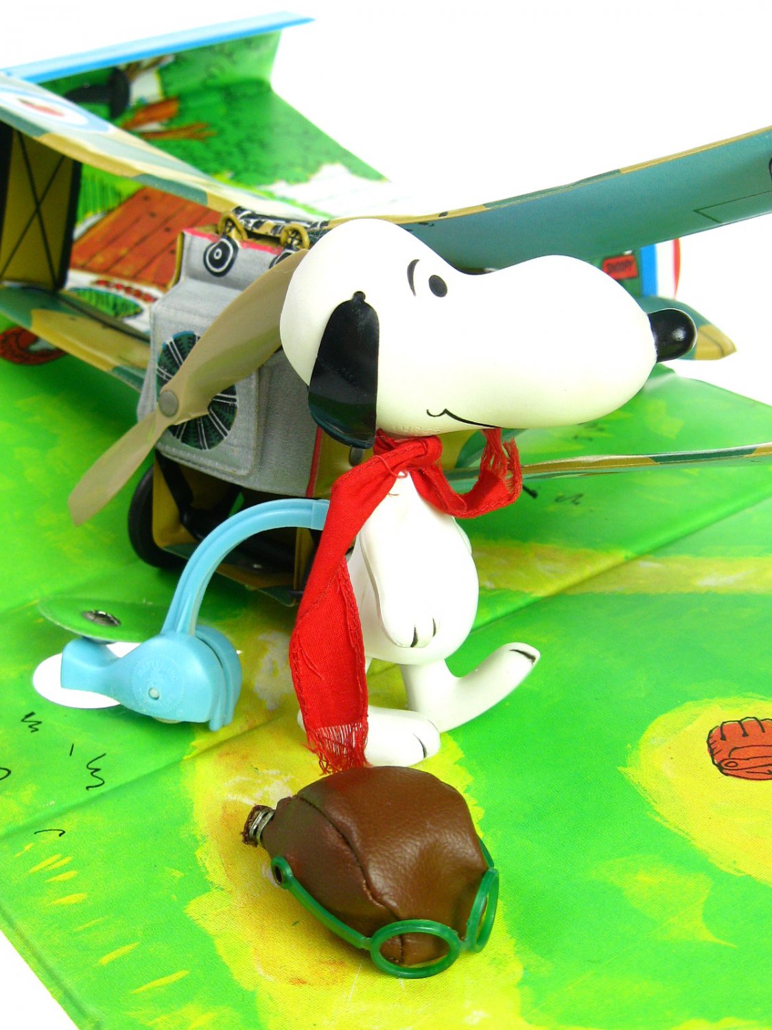 Vintage 1969 Mattel Liddle Kiddles Peanuts Snoopy Red Baron Biplane ...