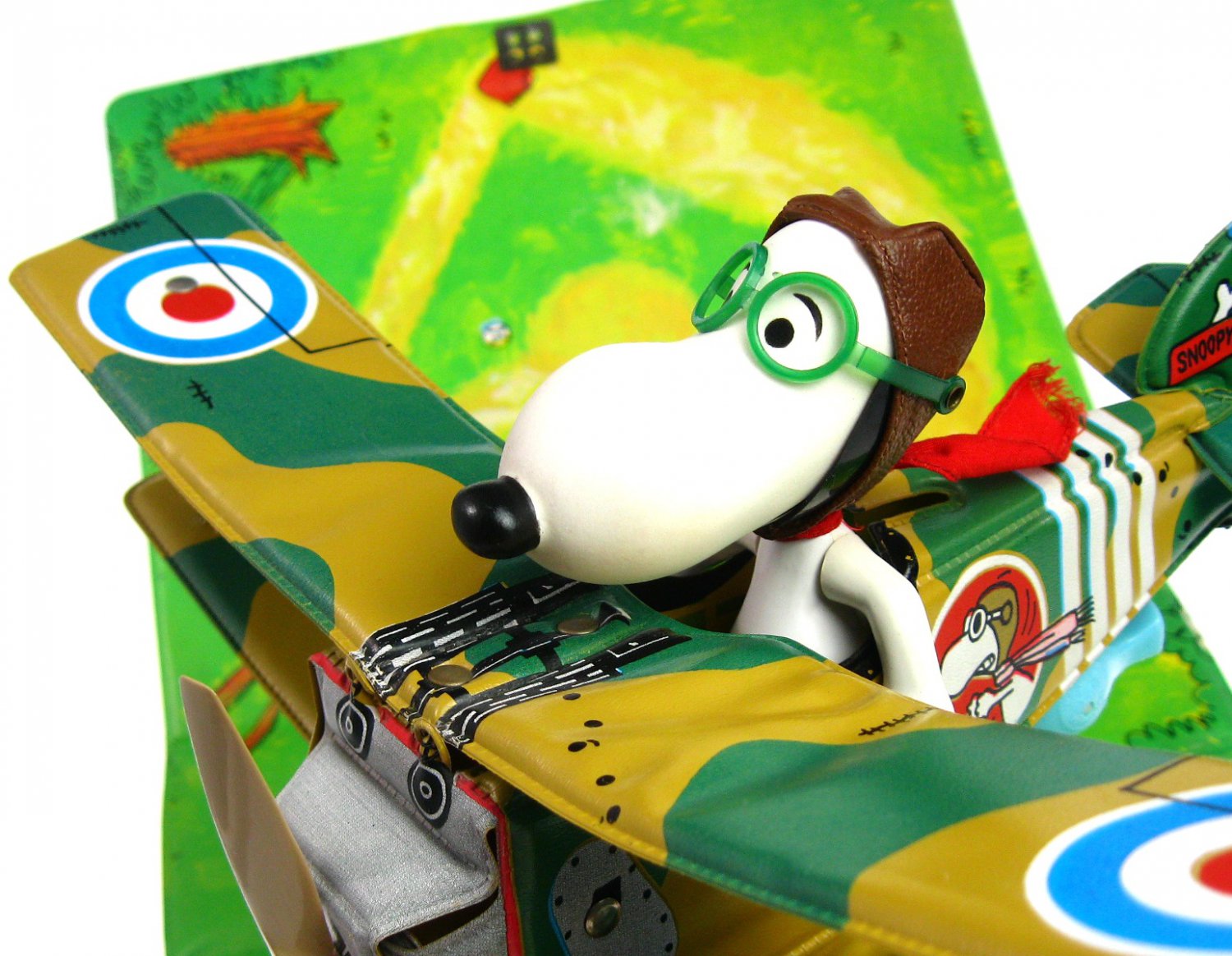 Vintage 1969 Mattel Liddle Kiddles Peanuts Snoopy Red Baron Biplane ...