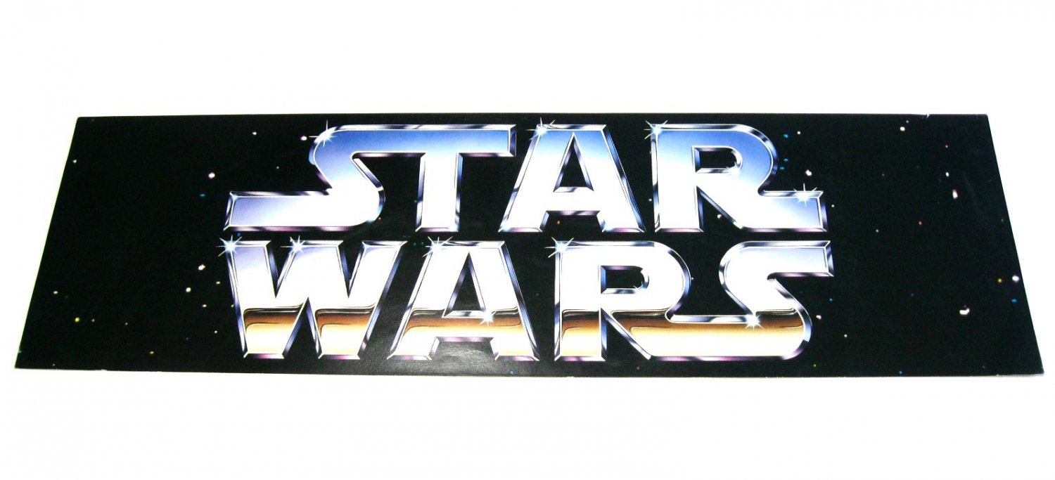 Vintage Star Wars Logo Starfield Marquee Large 5ft Original Store ...
