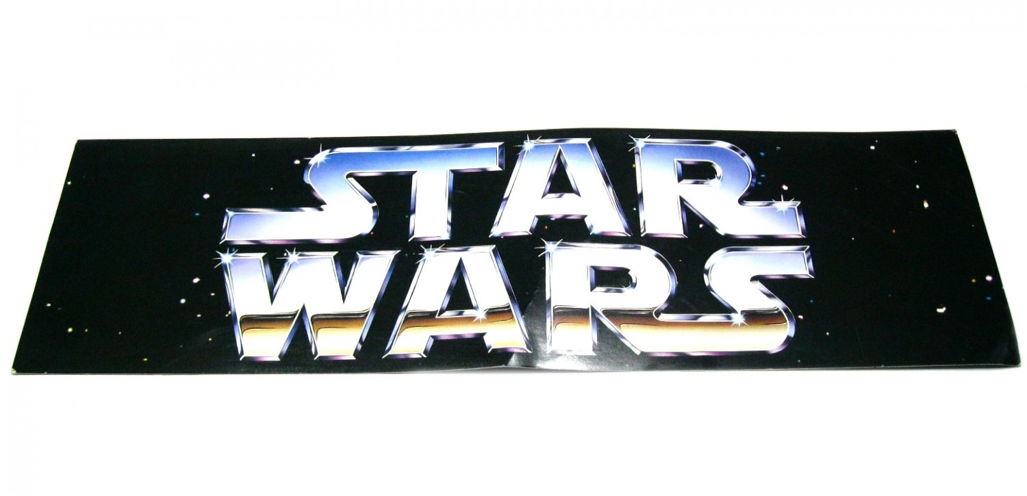 Vintage Star Wars Logo Starfield Marquee Large 5ft Original Store ...