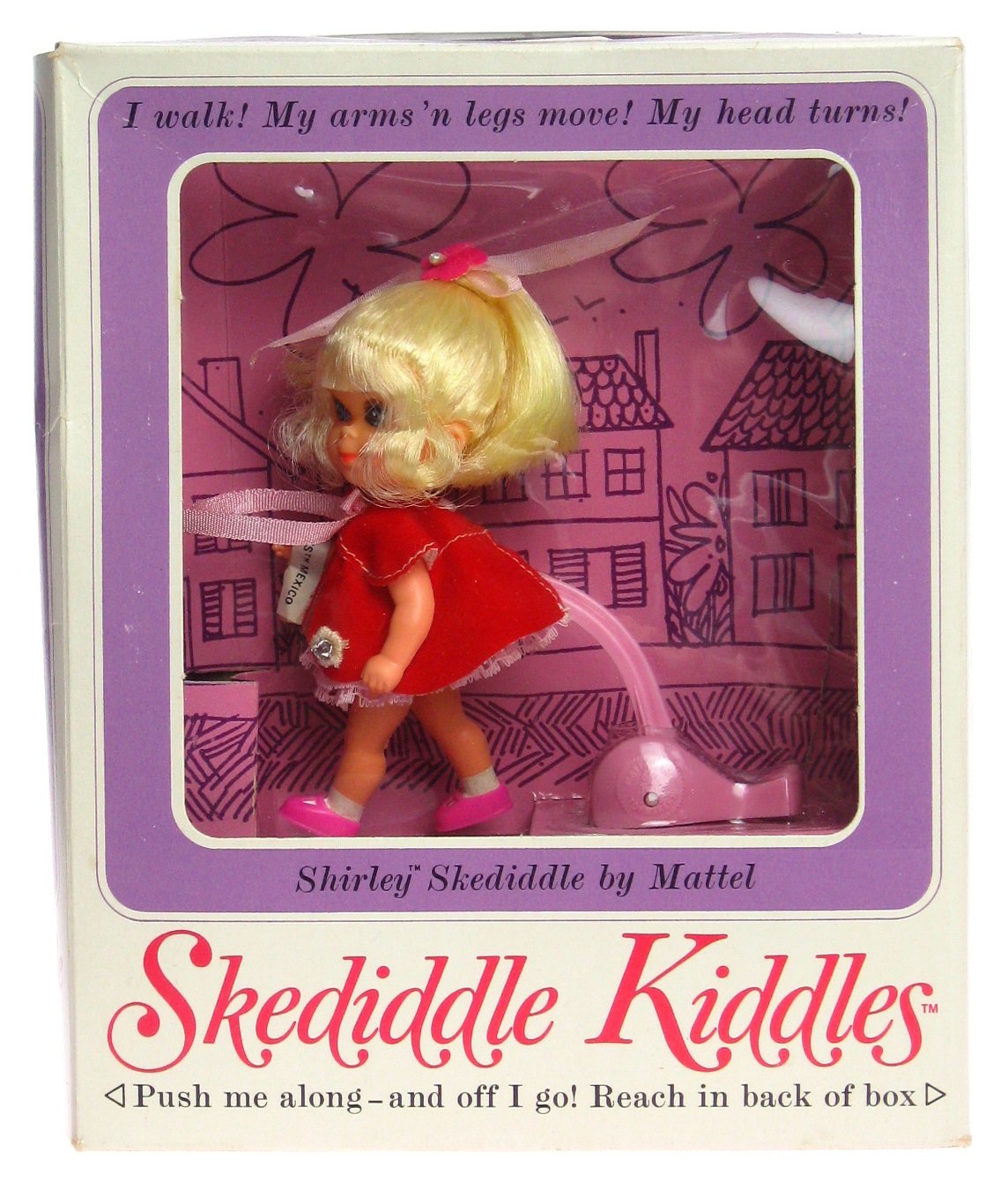 Vintage 1968 Mattel Liddle Kiddle Shirley Skediddle Mint New Factory ...