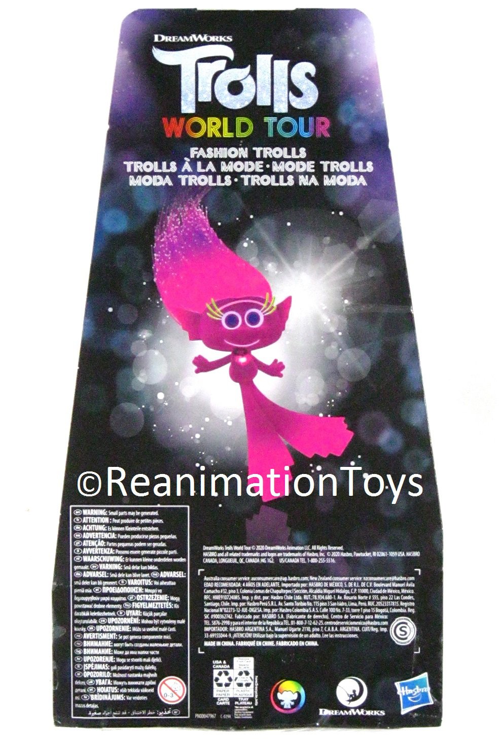 Dreamworks Trolls World Tour Stylin' Mermaid Fashion Doll NEW Sealed Hasbro