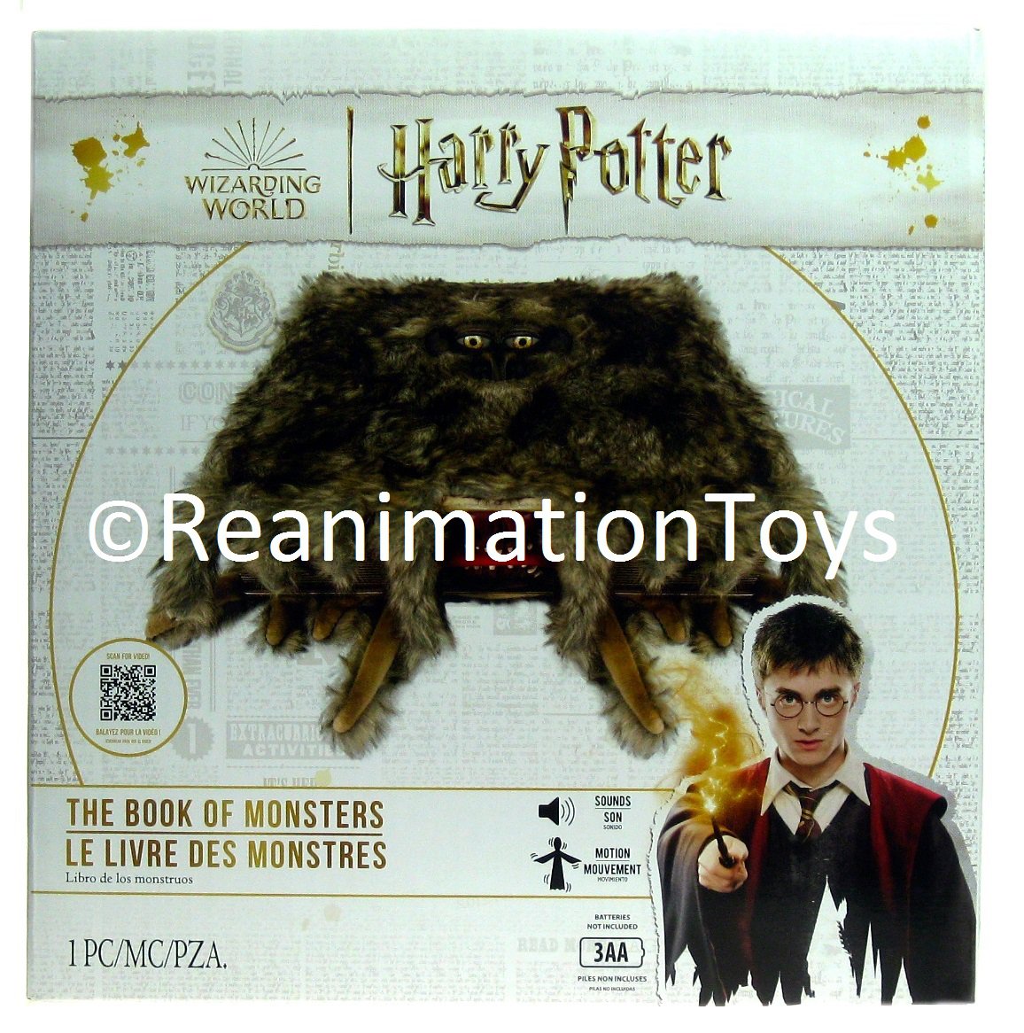 Wizarding World Harry Potter Animatronic The Monster Book of Monsters ...