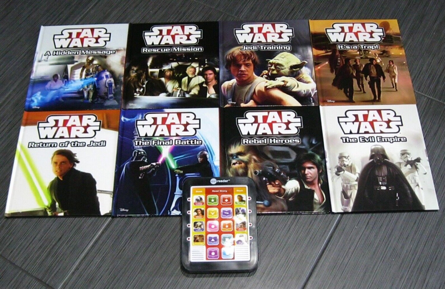 Disney Star Wars Return of the Jedi ROTJ Rebel Book Set & Electronic ME ...