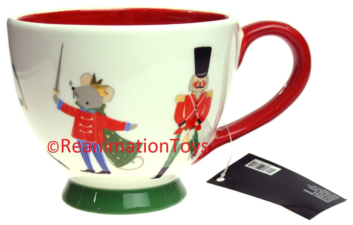 Robert Stanley Ballerina Nutcracker Christmas Coffee Tea Cocoa Cup Mug New