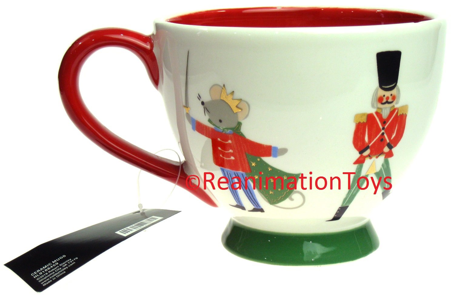 Robert Stanley Ballerina Nutcracker Christmas Coffee Tea Cocoa Cup Mug New