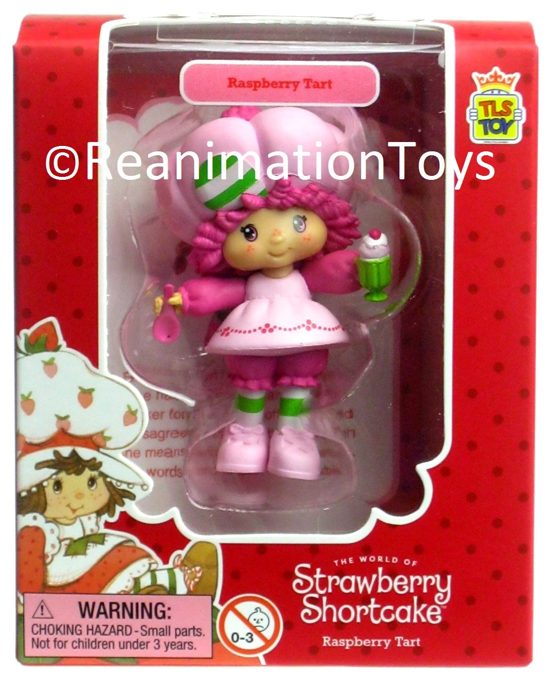 TLS Strawberry Shortcake Raspberry Tart Scented Mini Chibi Figure New ...