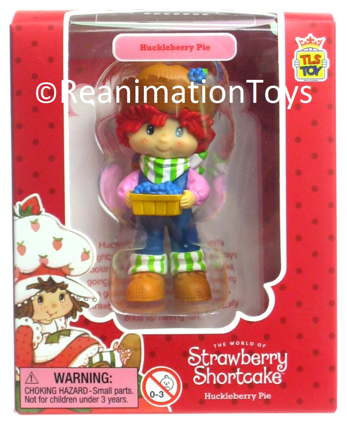 TLS Strawberry Shortcake Huckleberry Pie Scented Mini Chibi Figure New ...