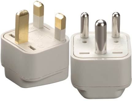 Tanzania Grounded Travel Power Adapter Plug Kit – WA-7 and WA-10