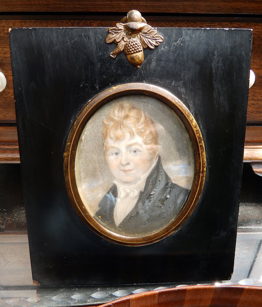 Antique Miniature on IV: Of James Penrose - English School C.1800
